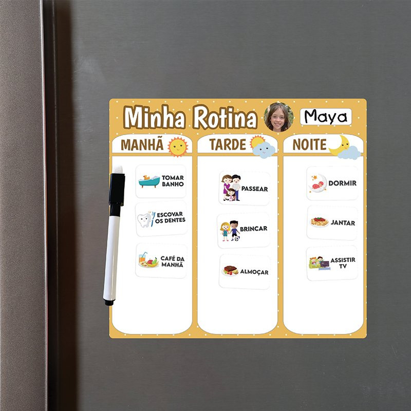 Quadro de Rotina Infantil | Fabee Store